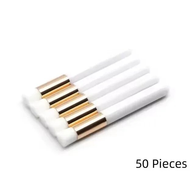 Щетка для чистки ресниц 50 шт white-50pcs1