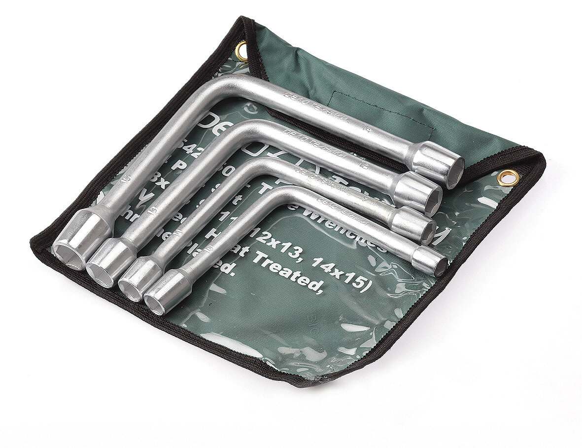 Набор ключей! торцевых L-образных 4шт.(8x10 мм/9x11 мм/12x13 мм/14x15 мм) Дело Техники арт. 542040