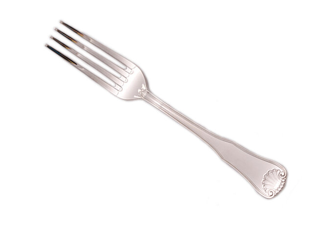 Вилка из серебра, АргентА, без вставки,58.8 гр.