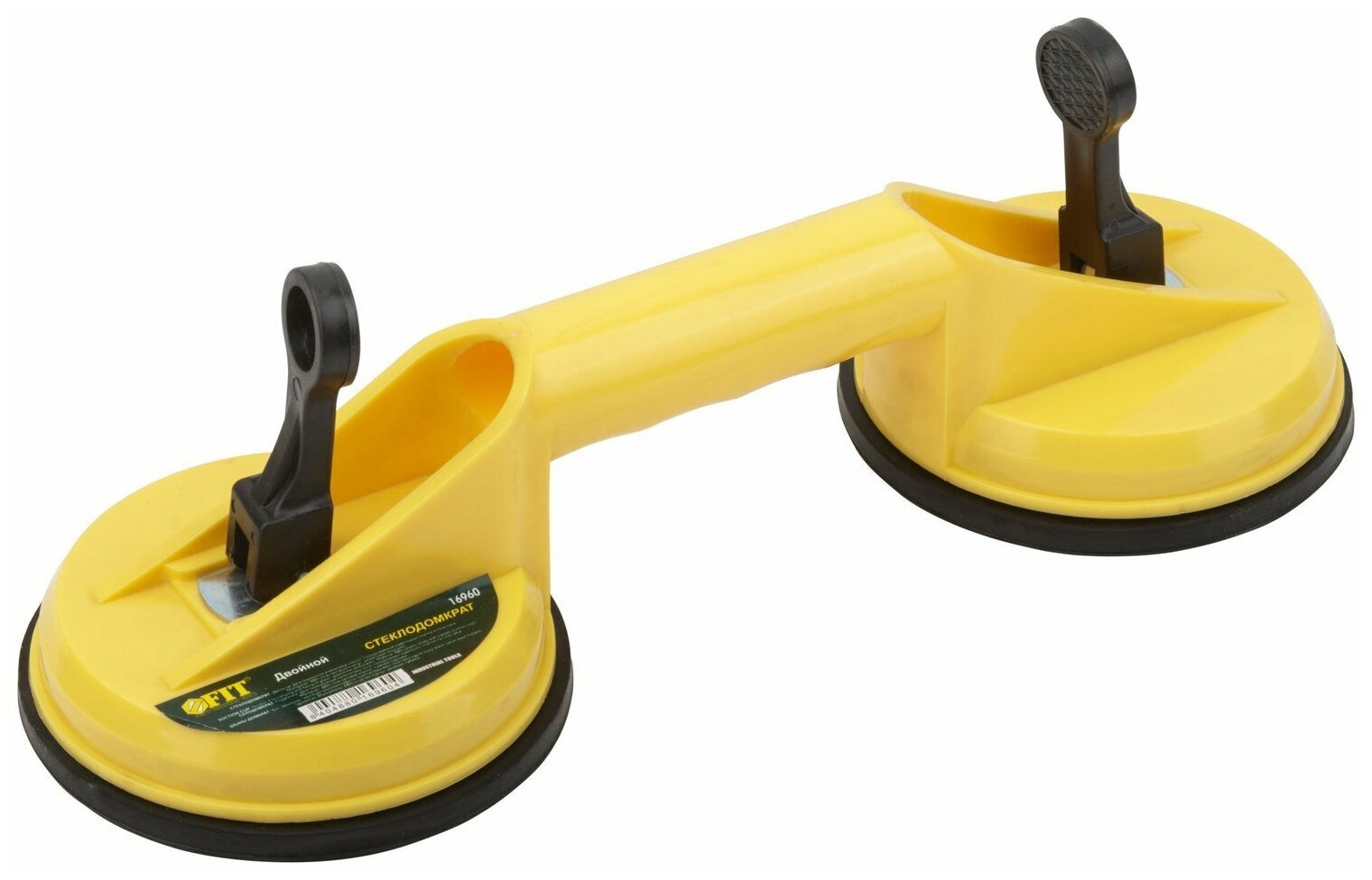 FIT TOOLS 16960 Стеклодомкрат пластиковый двухопорный
