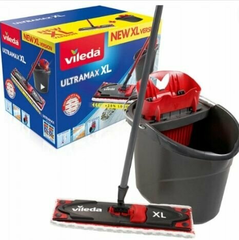 Швабра с отжимом Vileda Ultramax Box XL 42см