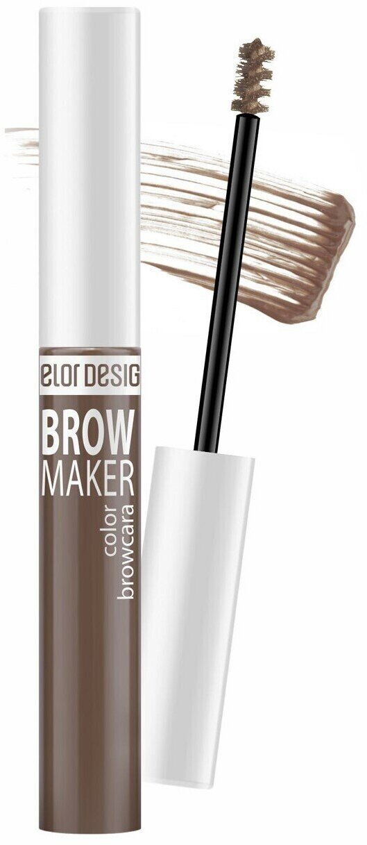 Тушь для бровей Belor Design BROW MAKER тон 16 тауповый