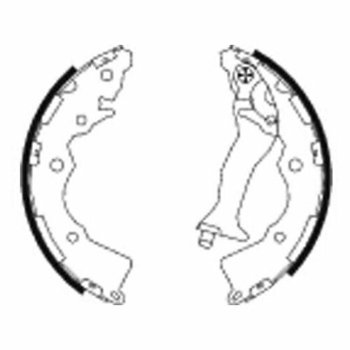 Комплект тормозных колодок Textar 91068900 для Dodge ATTITUDE; Hyundai Accent II, III, IV; Kia Pride, Rio II, III