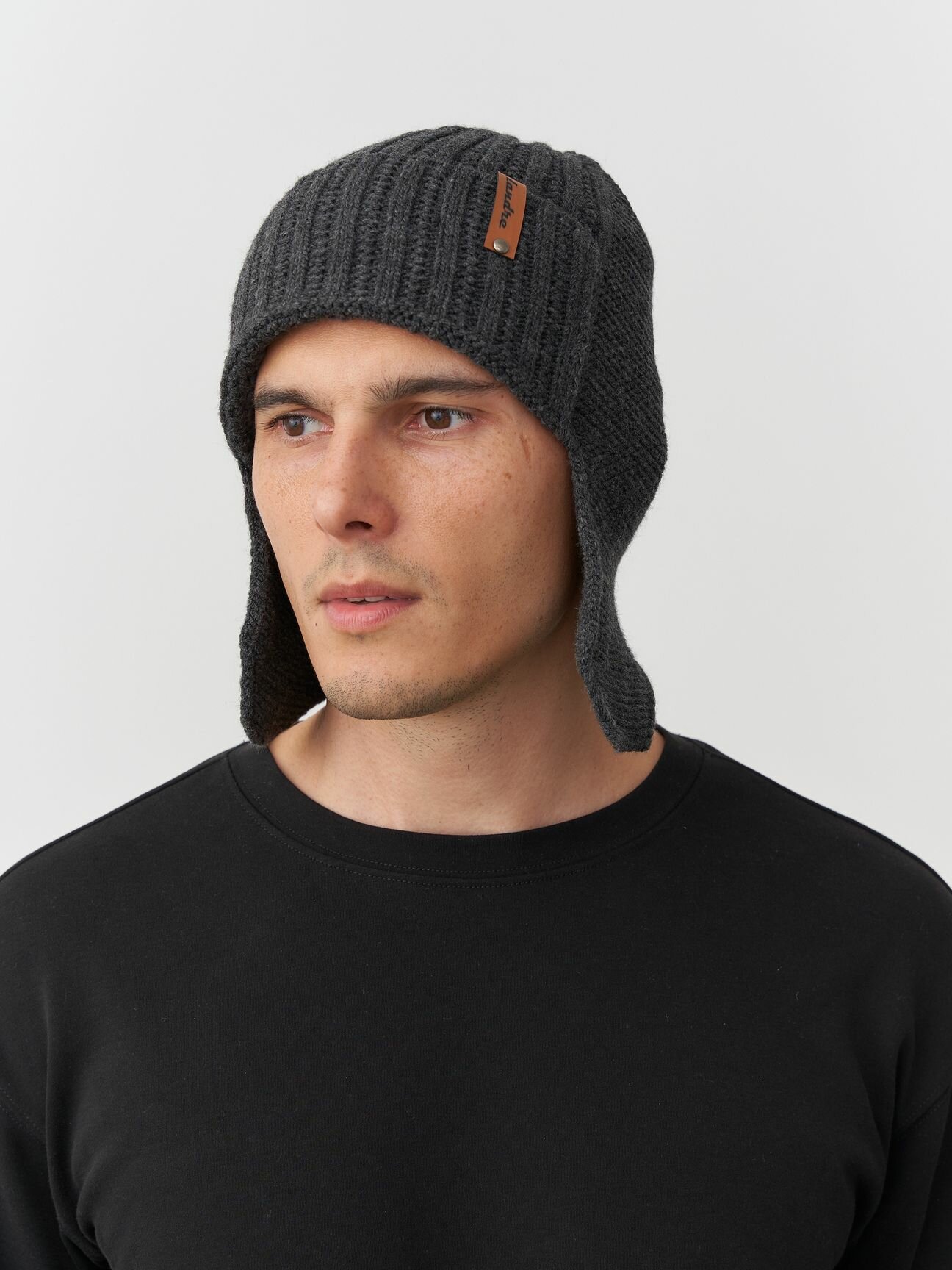 Шапка-ушанка для мужчин