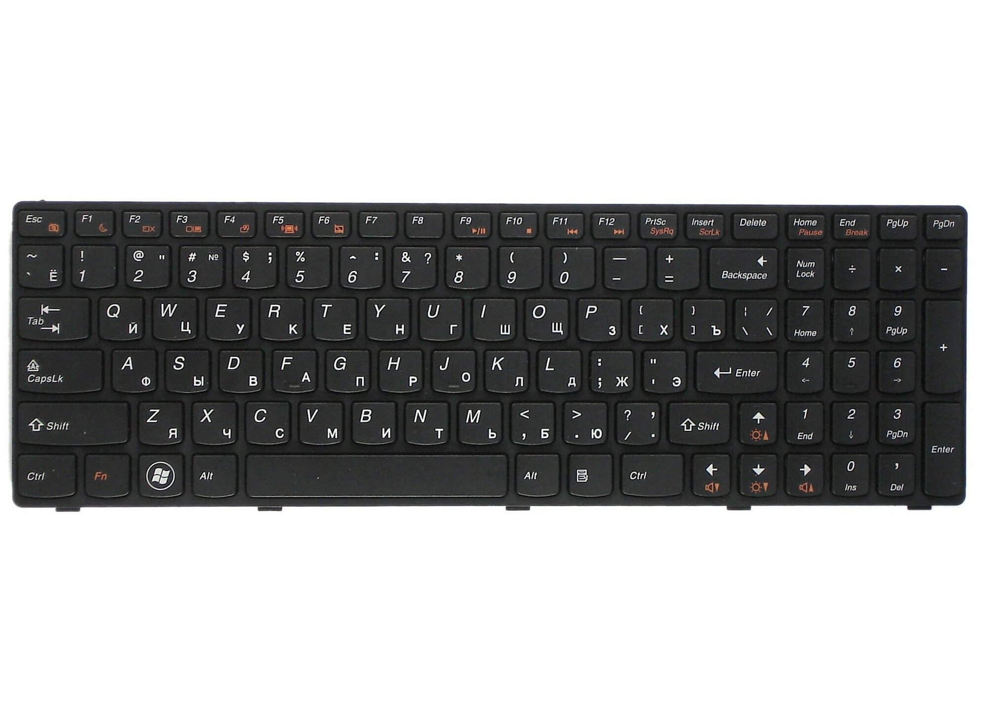 Клавиатура для ноутбука Lenovo IdeaPad G575G