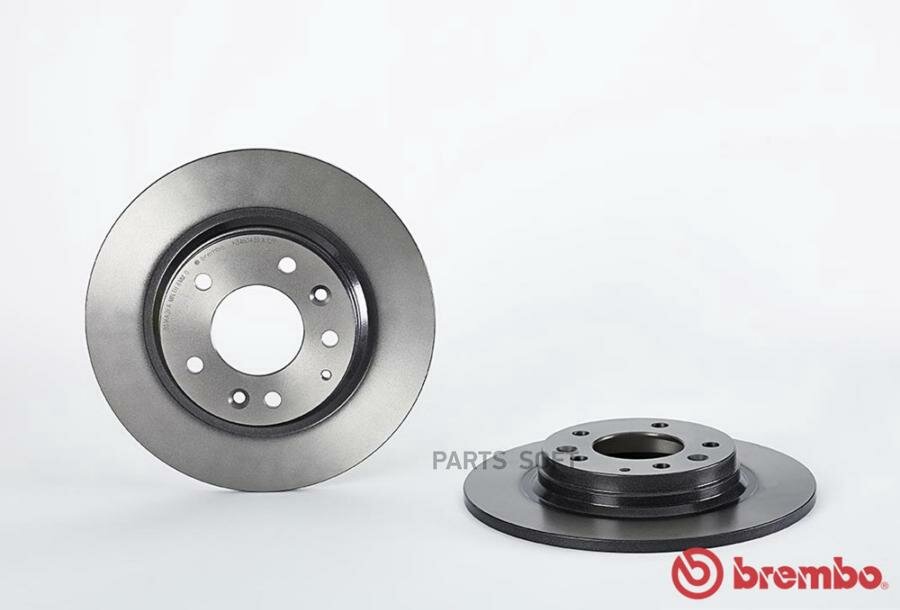 BREMBO 08. A112.11 диск тормозной BESTURN (FAW) B70 2.0 2014-2020