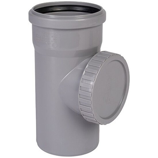 Ревизия Ostendorf HT HTRE (PP-H), Дн 110 б/нап в/к, с крышкой, 115600