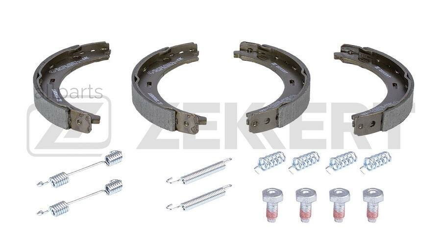 ZEKKERT BK-4440 Колодки торм. бараб. задн. стоян. торм. с уст. компл. MB 190 (W201) 82- A-Class (W168 169W) 97-