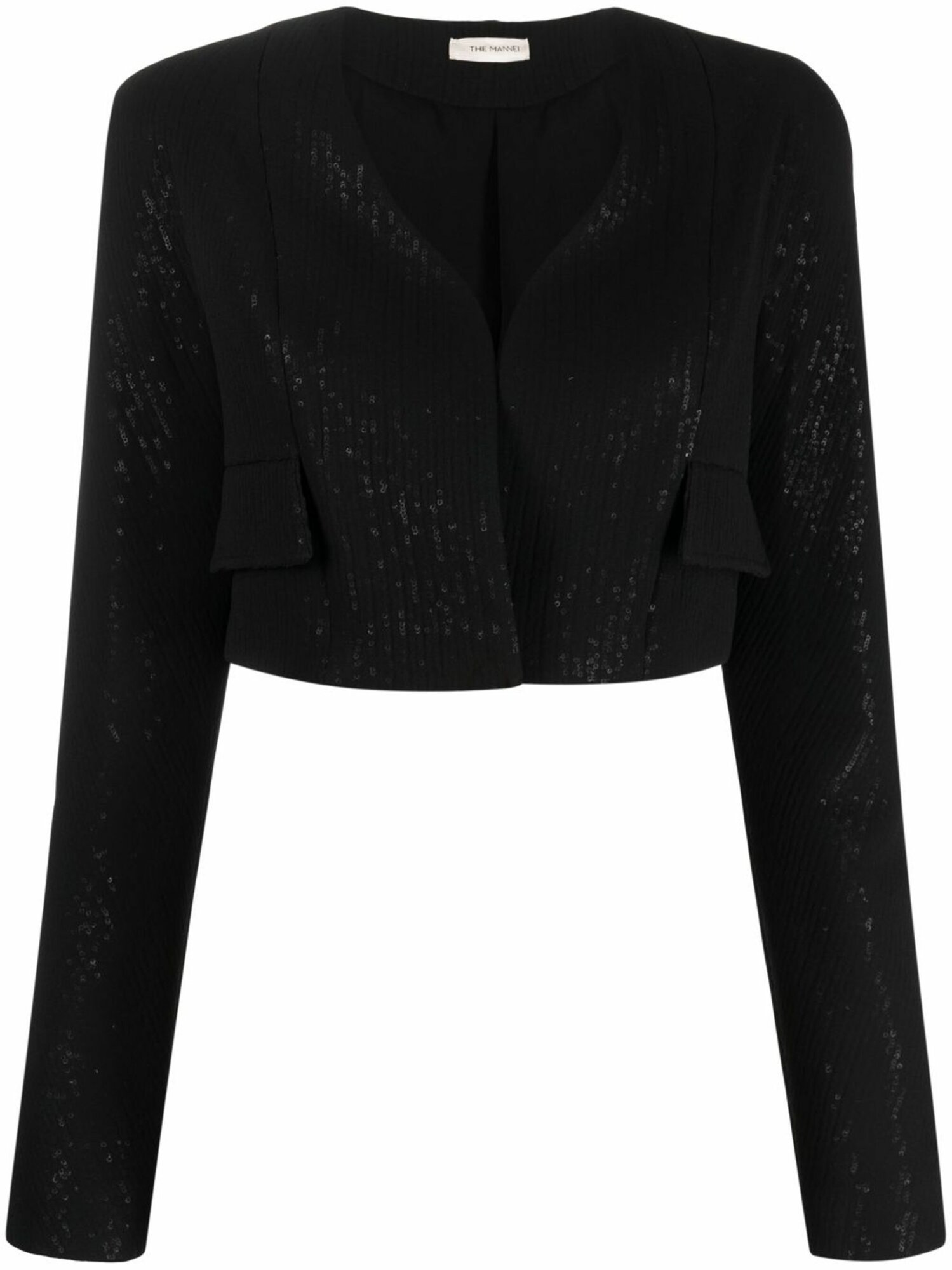 Пиджак Terras sequinned cropped blazer