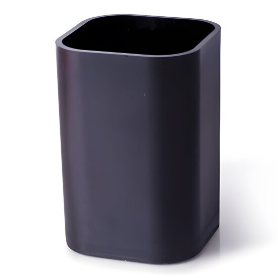 Подставка-органайзер Унипласт (стакан для ручек), черный, 22037