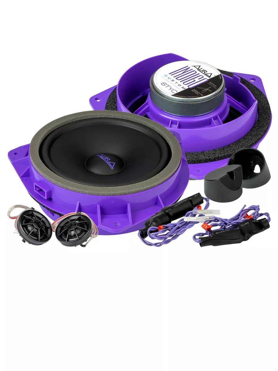 Компонентная автомобильная акустика колонка AurA INDIGO-6TYC