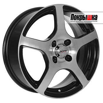 Диски литые X`trike X-103 (BKFP) 5.5х14/4х98 D58.5 ET35.0