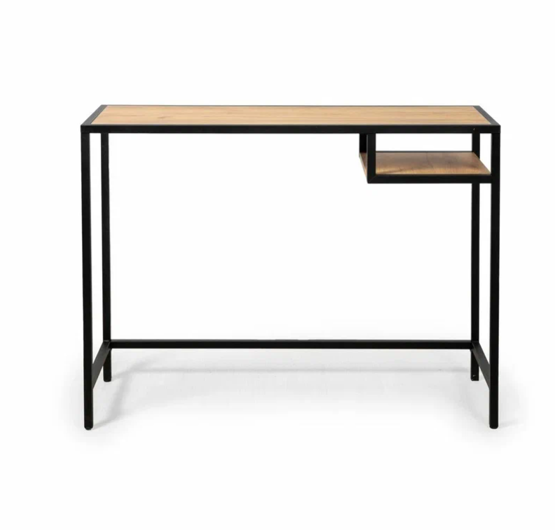 Стол для ноутбука Betel Тюрен Дуб крафт золотой /черный Размеры: Высота 740мм Глубина 360мм Ширина 1000мм