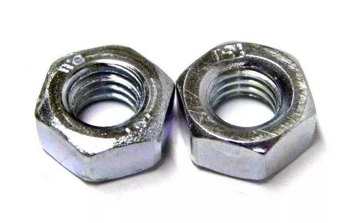 Гайка М6 БелЗАН (8,0) простая, 20 шт