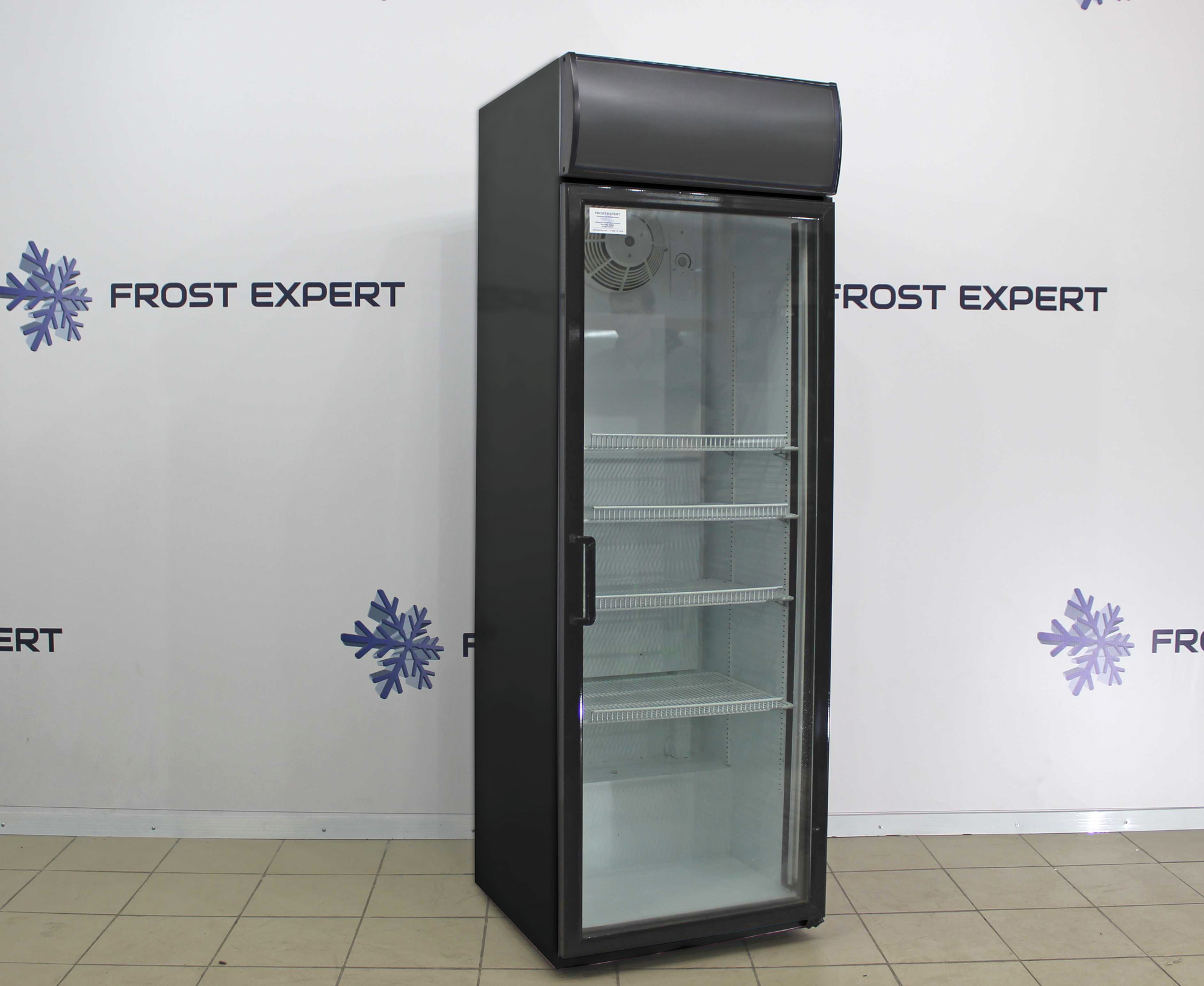 Холодильный шкаф Frigorex Super8, Черный бархат, среднетемпературный