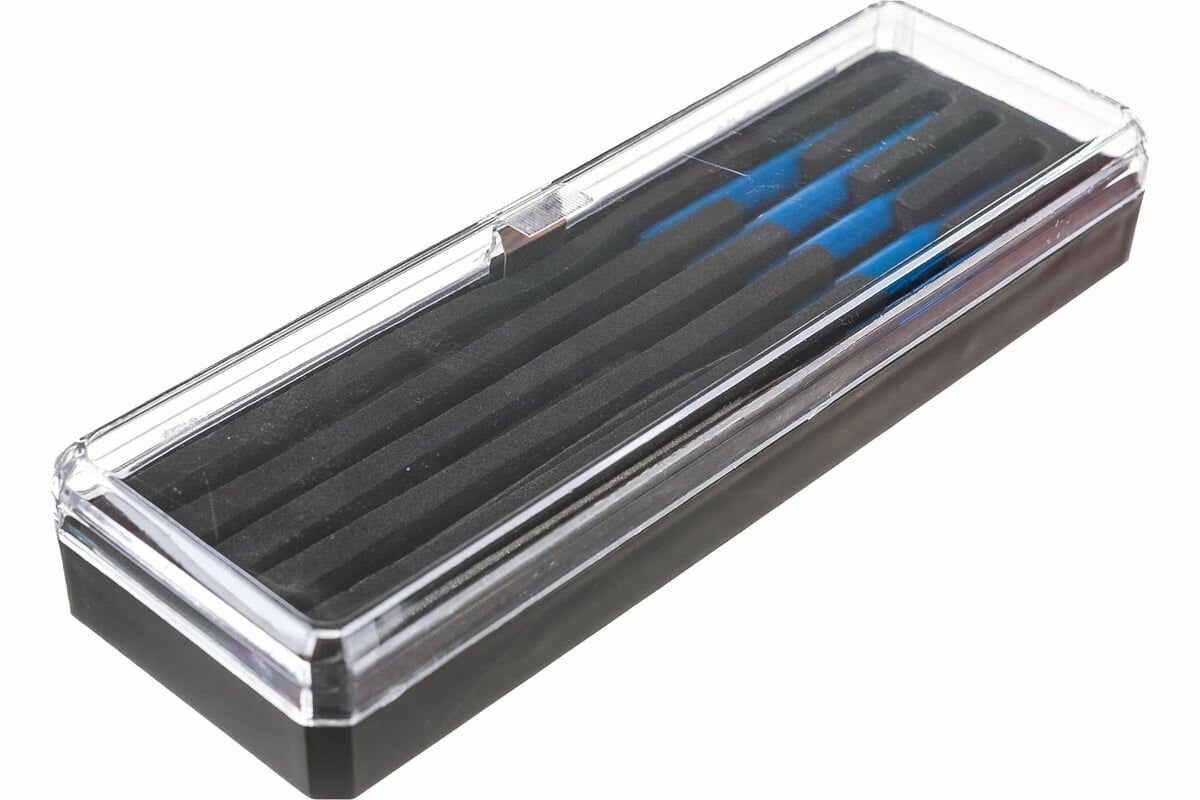 Набор ЗУБР эксперт Надфили с алмазным напылением в пластик боксе , 5шт (33388-160-H5)