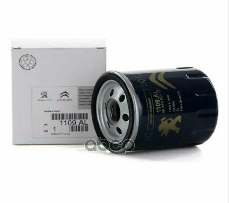 Фильтр масляный Peugeot-Citroen арт. 1109al