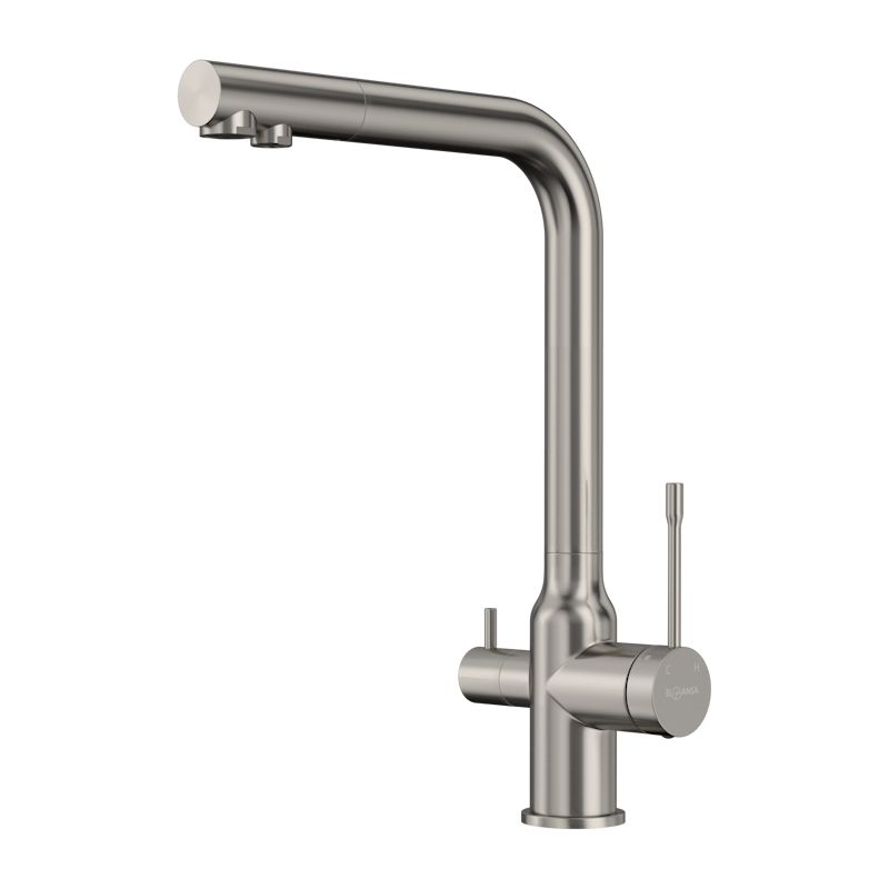 Смеситель для кухни Elghansa 56A5026-Steel