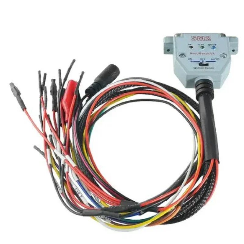 3-светодиодный кабель загрузочного кабеля DB25 ECU Bench Pinout для PRO J2534 VCI Read and Write ECU BATT VCC KLINE CAN-L CAN-H