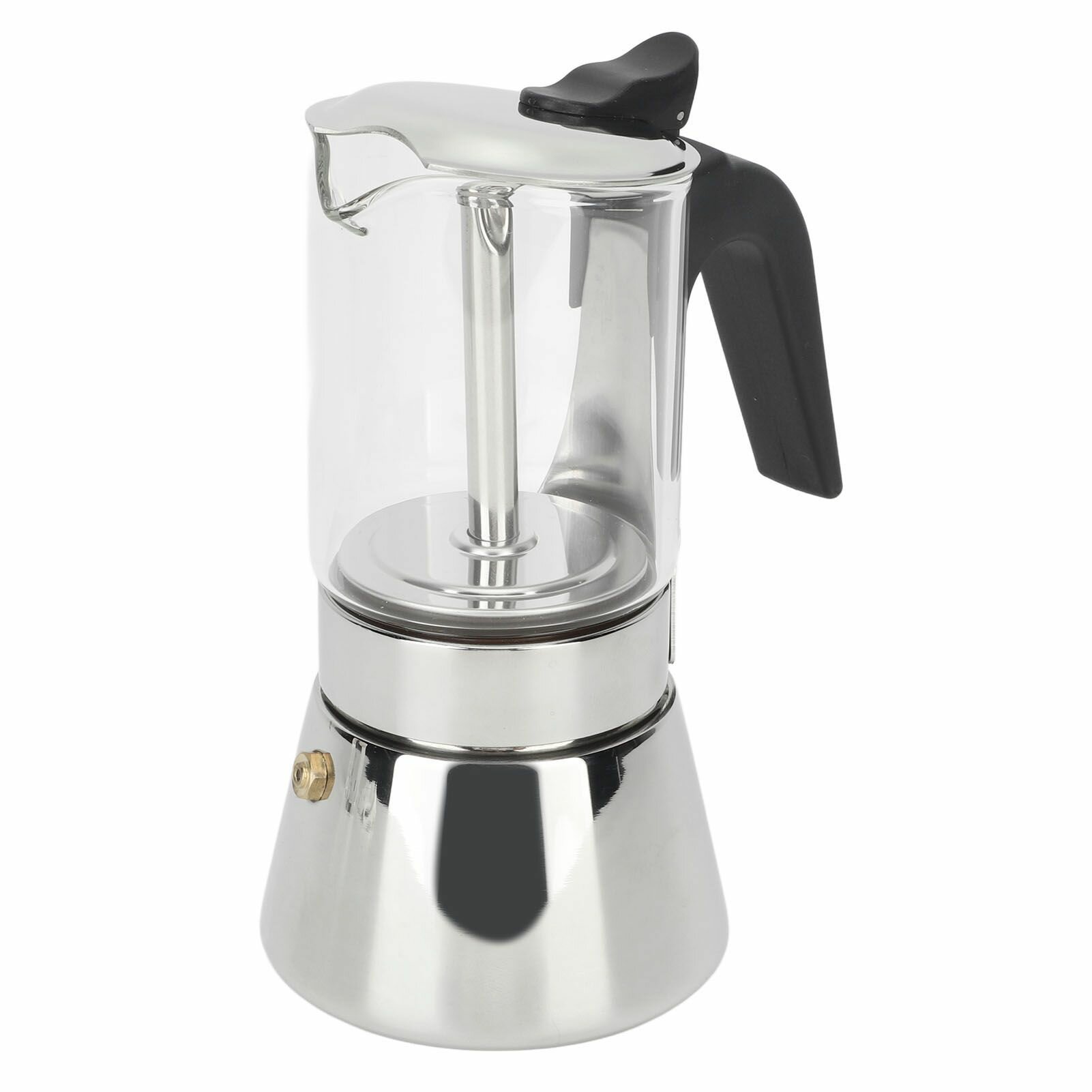 Кофеварка Moka Pot 160 мл, видимый корпус