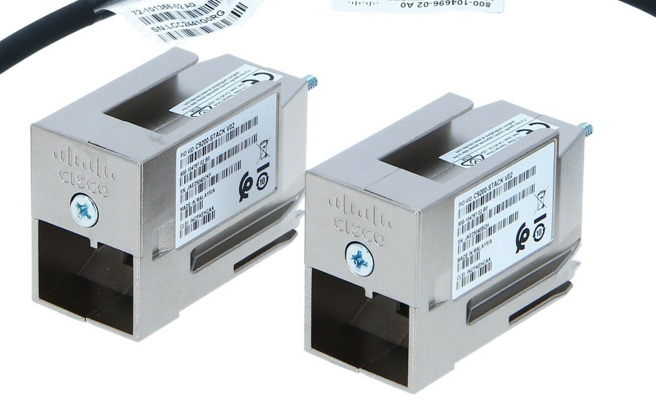 Комплект стекирования Cisco C9200L-STACK-KIT 80 Гбит/с 0.48 м