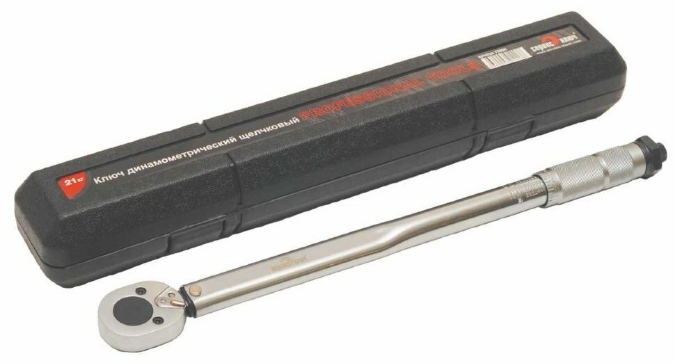 Ключ динамометрический 12 (28210nm) 470 мм сервис ключ 75000