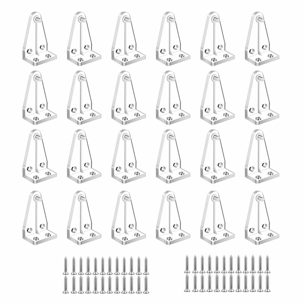 Держатели для жалюзи 12/24 шт. с крепежом