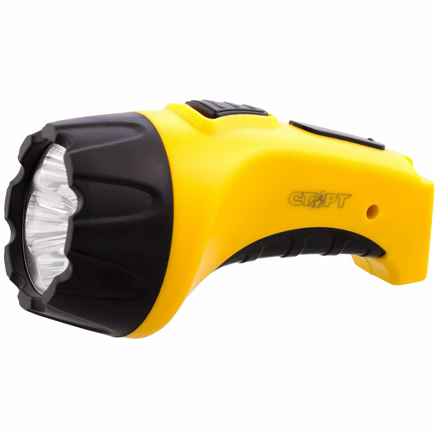 Фонарь аккумуляторный Старт 4хLED, выдвижная вилка, заряд от сети, LHE 502-B1 (11999)