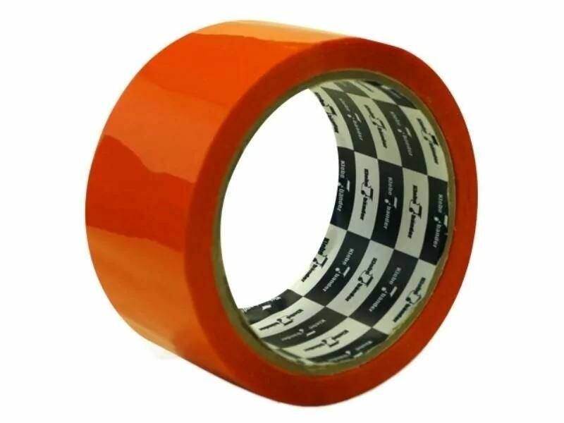 Клейкая лента Klebebander Оранжевая, 50 мм, 57 м, 40 мкм