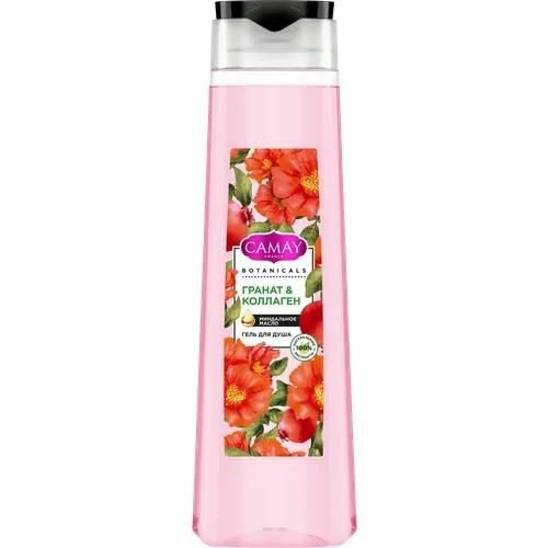 Гель для душа CAMAY "Botanicals", Цветы граната, 400 мл