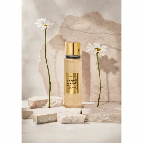 Спрей для тела Roxanne "Tropic Escape", парфюмированный, с шиммером, 165 мл