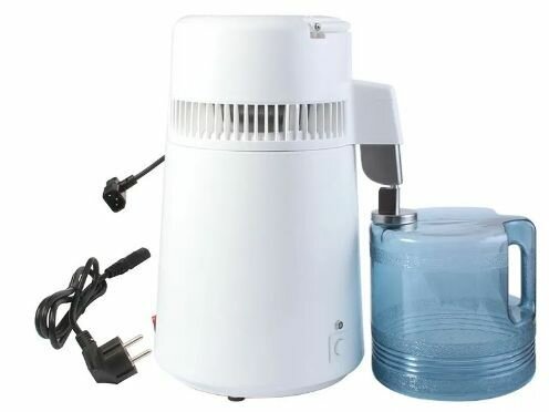 Дистиллятор чистой воды, 4L Стоматологическая дистиллированная вода, электрическая очиститель из нержавеющей стали