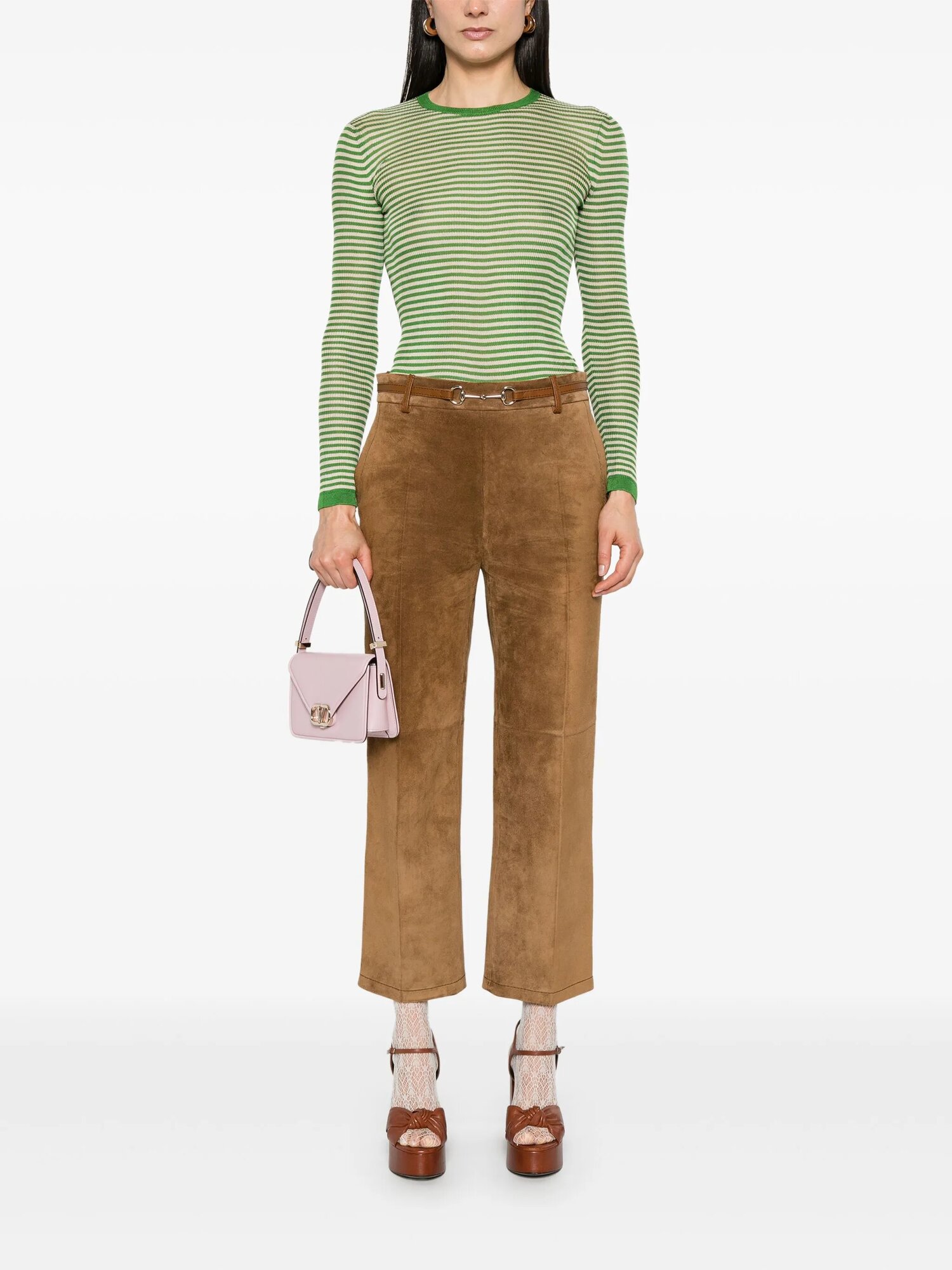 Свитер Valentino, размер 40, , greyish green — фото 1