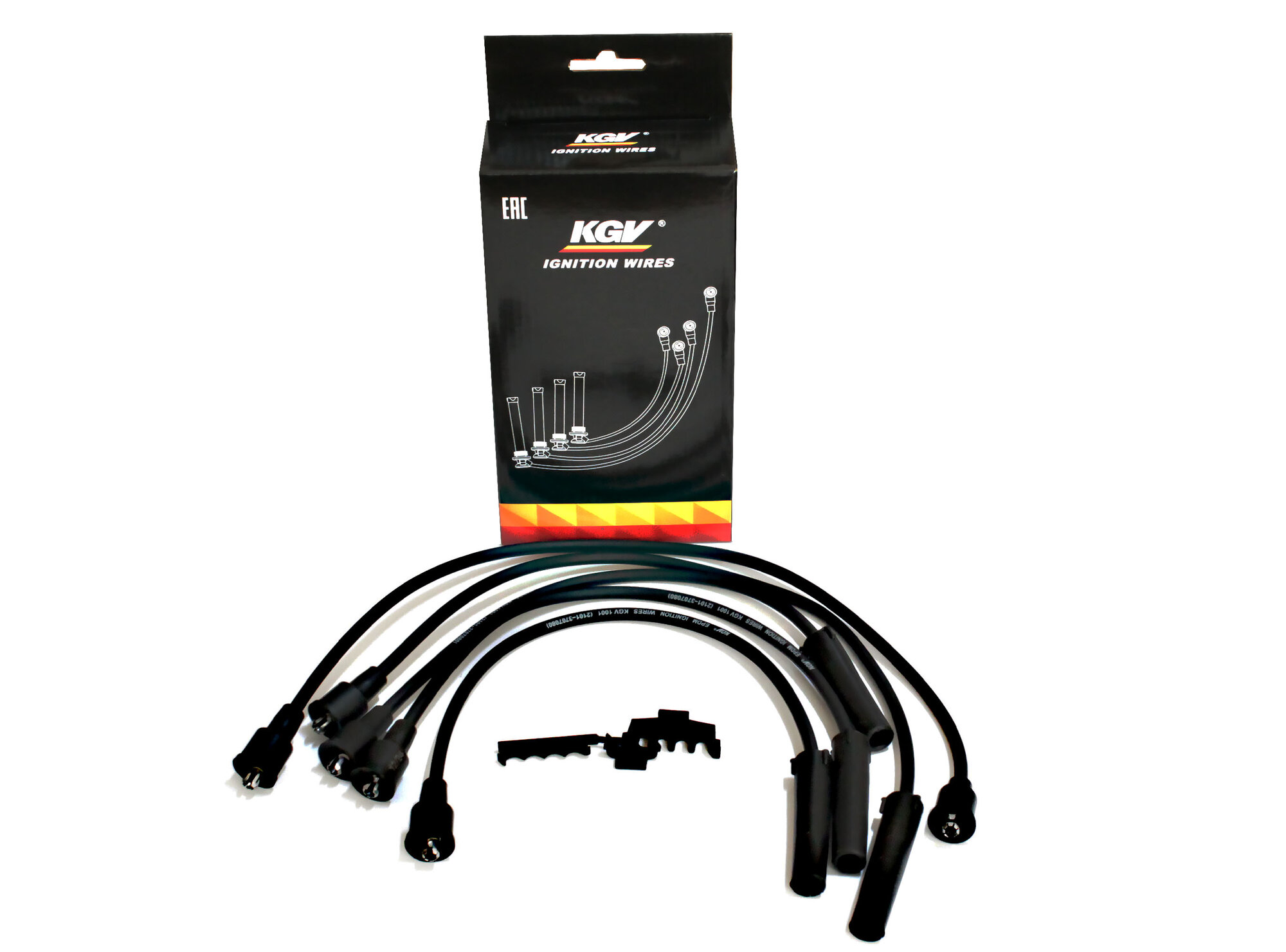 Провода высоковольтные В-2101-2107 двигатель с карбюратором KGV1001