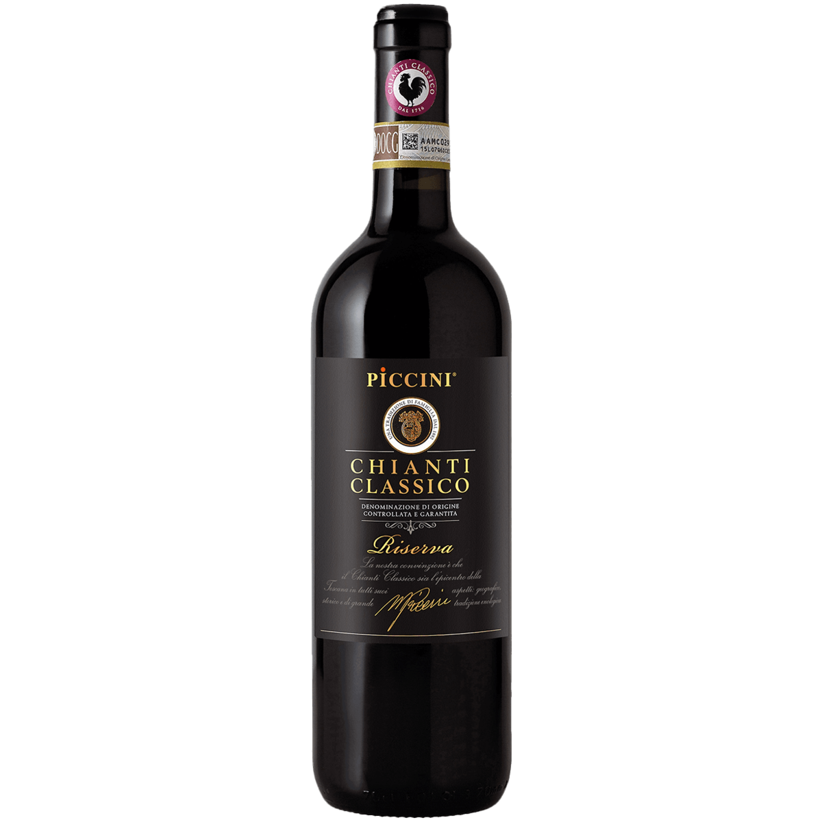 Вино Piccini Chianti Classico Riserva красное сухое 0,75 л