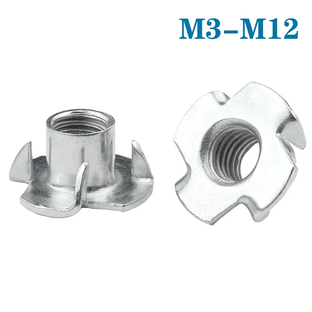 Оцинкованные Т-гайки M3-M12 M3, 50pcs