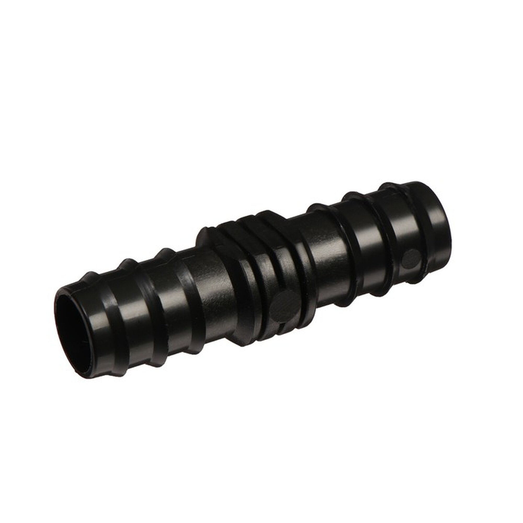 Переходник Сима-ленд, для шланга 1" (25 мм), пластиковый, черный