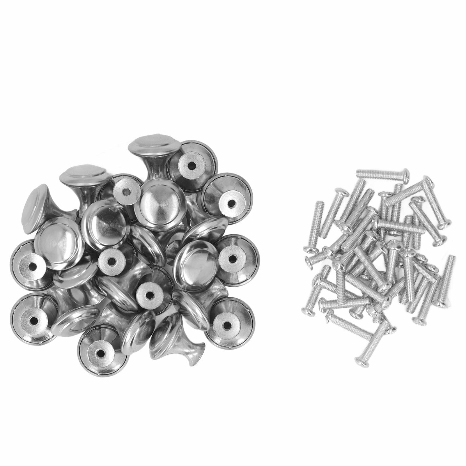 40 шт круглые ручки для шкафа, сменные нержавеющие стильные мебельные ручки для кухонных шкафов, мебельные двериM