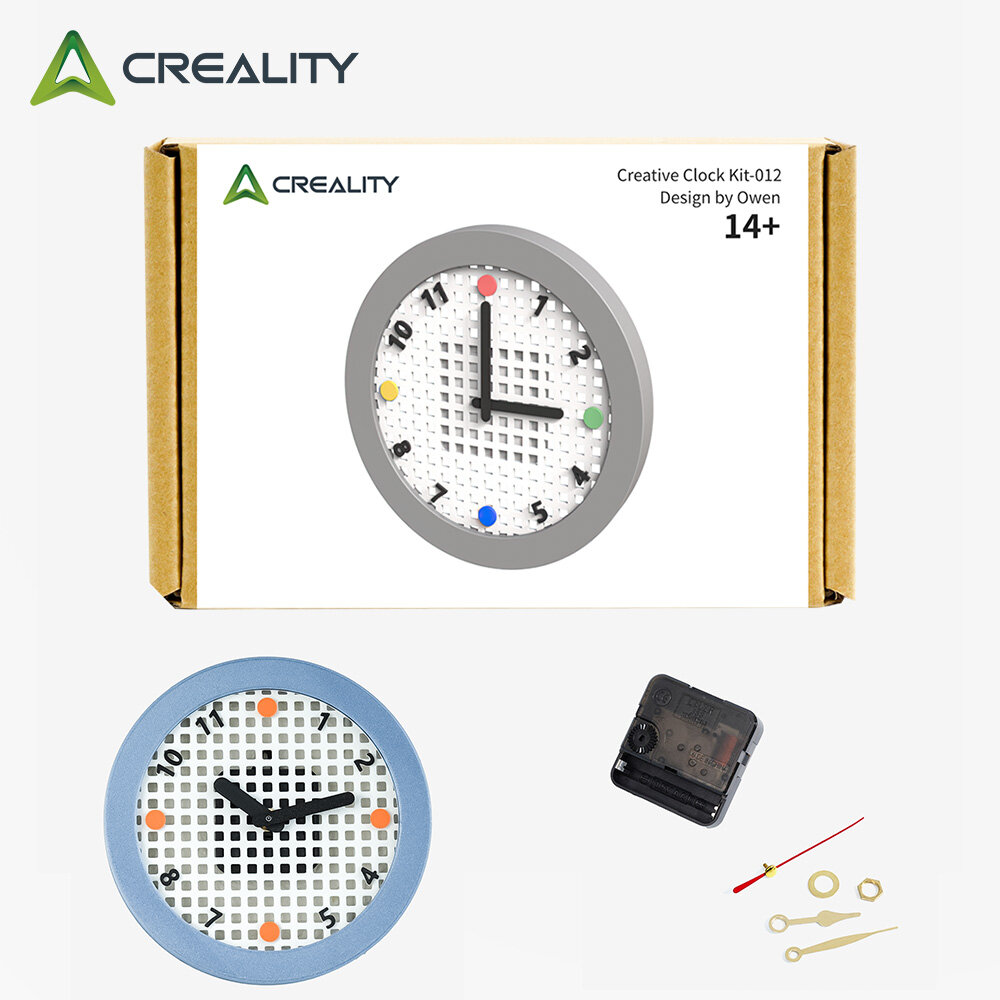 CREALITY 3D Printer Creative Clock Kit, Children's Toys, Decorations, Gifts