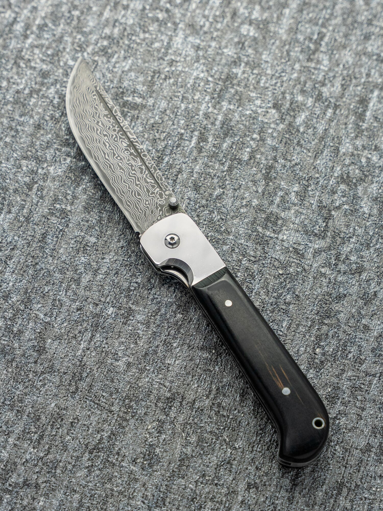 Нож складной Пчак Дамаск