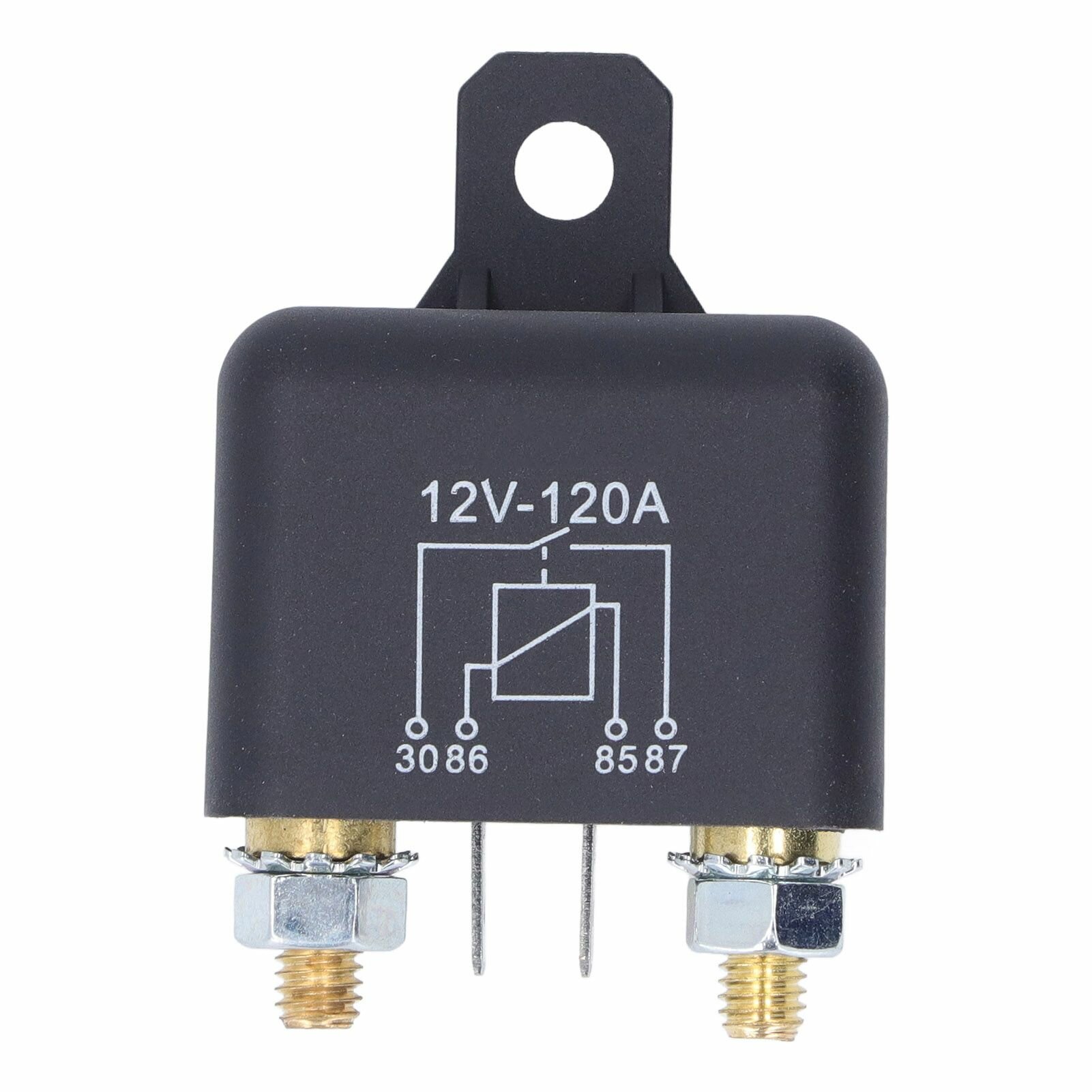 4-контактное реле 120A, 12V, нормально разомкнутое