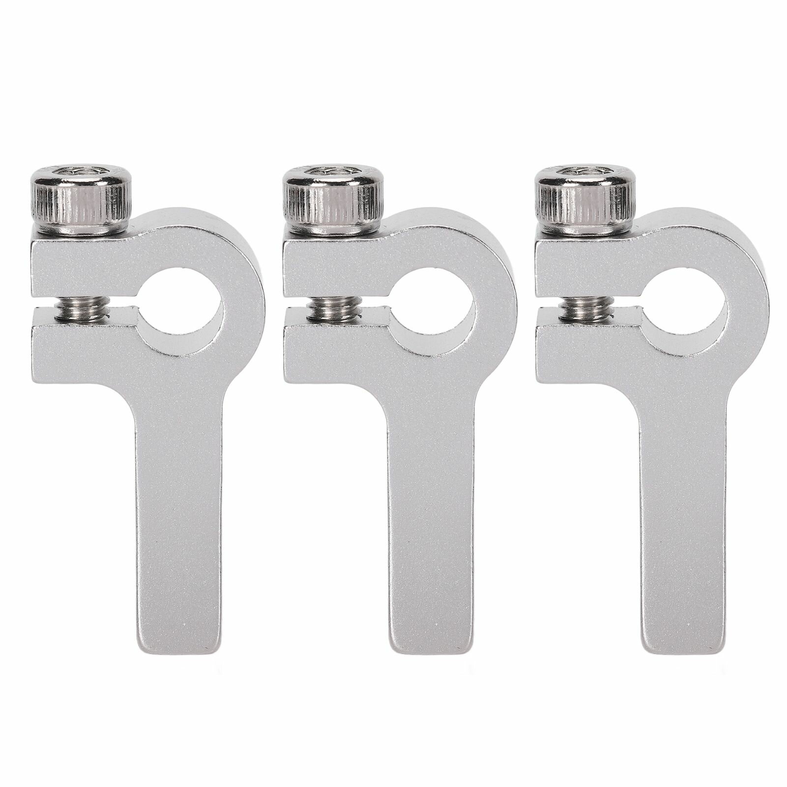 3 шт. труб. зажимы, алюм. валы, кронштейны с резьбой M4, аксессуары робота 3403-0024-0006