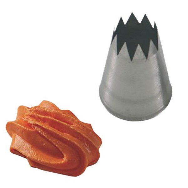 Насадка кондитерская «Открытая звезда», нержавеющая сталь, 35/15 мм (Martellato)