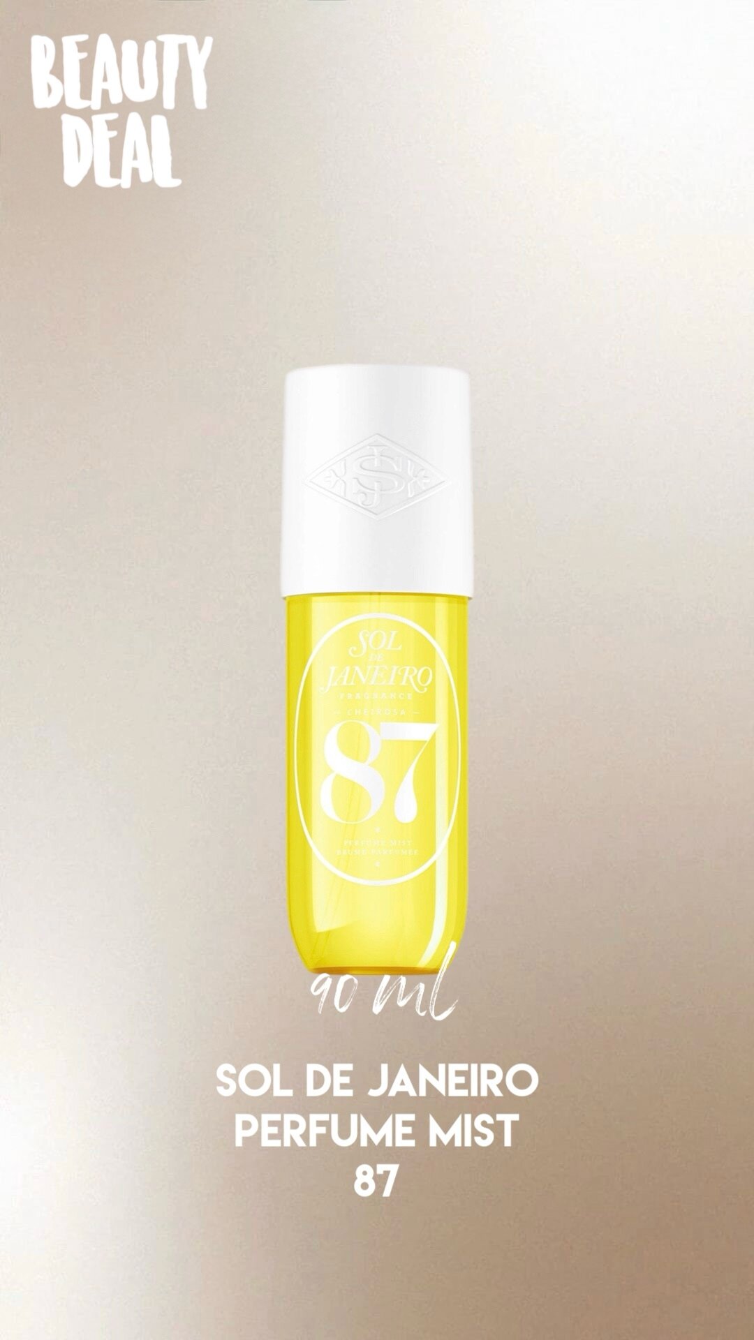 Sol de Janeiro, cheirosa 87, парфюмированный мист для тела, 90 мл