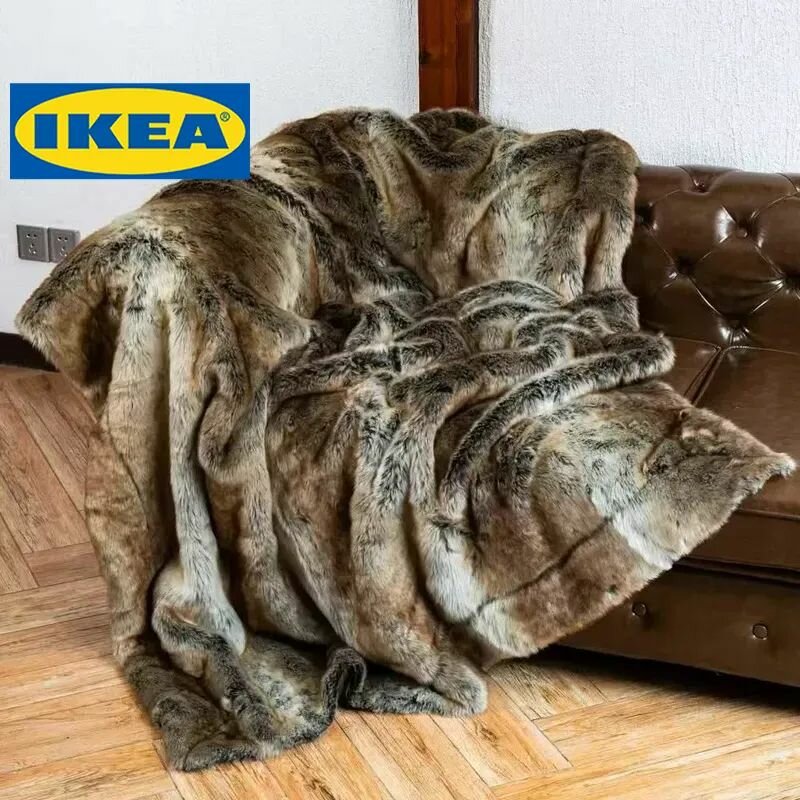 Плед плед; , Мех искусственный, 200 см х 150 см