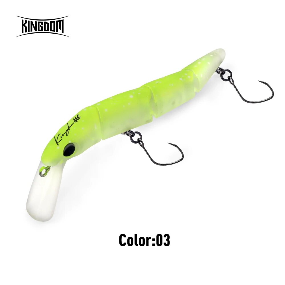 Kingdom Jointed Minnow 70 мм, Цвет: 03