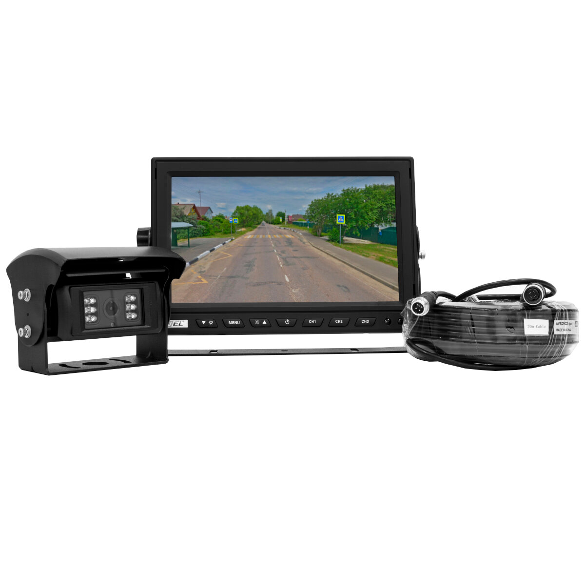 Комплект для парковки грузового транспорта AVS0914BM + AVS670CPR + AVS20CC 4pin