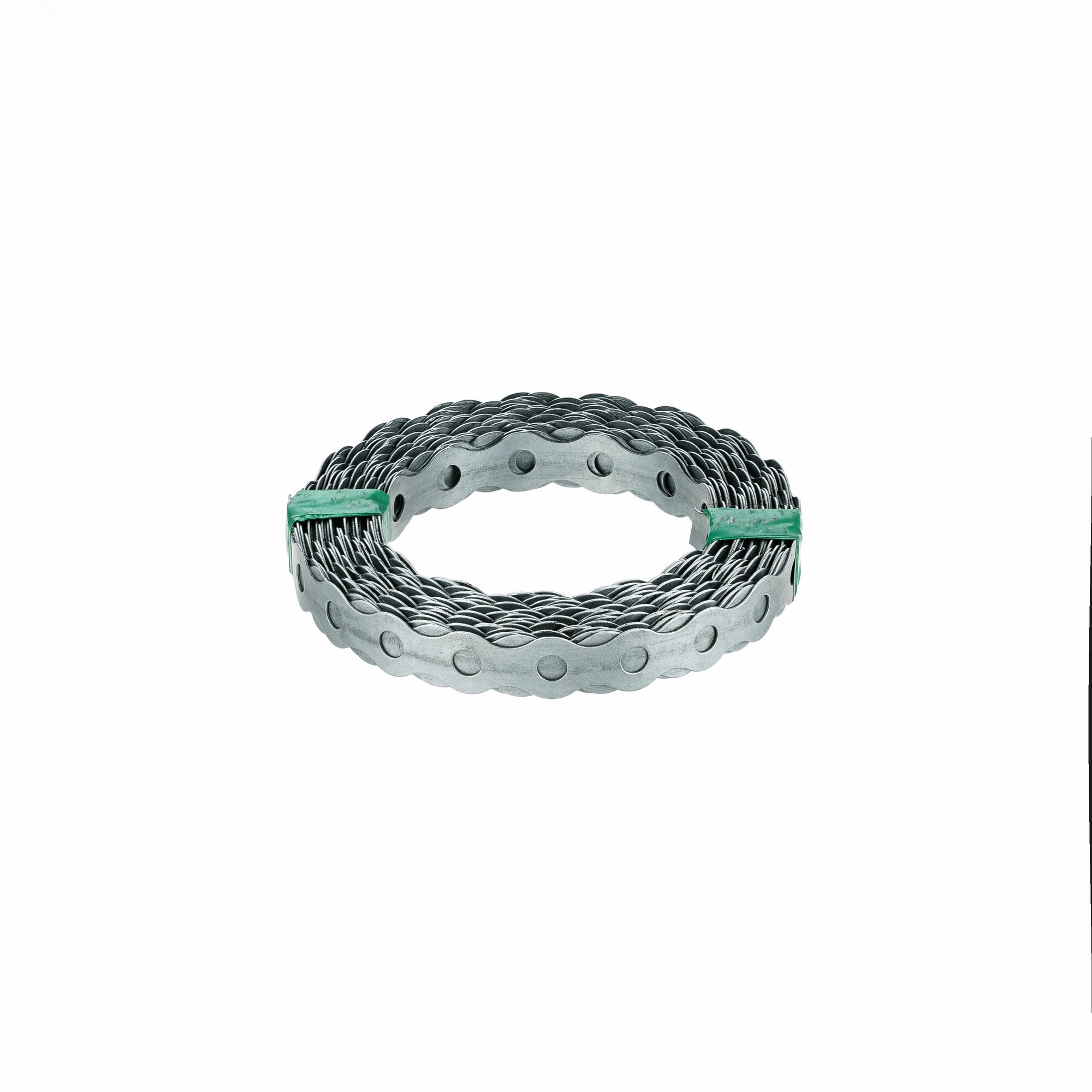 Лента перфорированная Крепдил волна LV 17х0.55 мм, длина 25 м