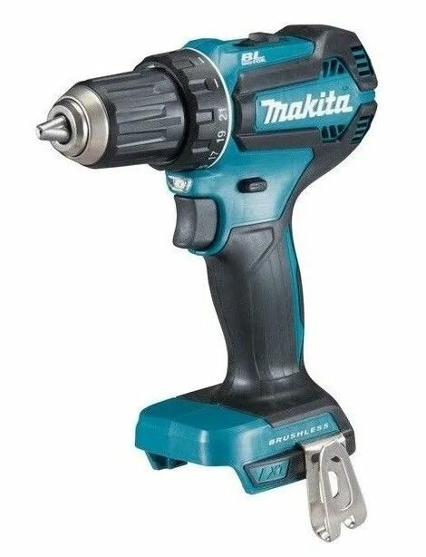 Аккумуляторная дрель-шуруповерт бесщеточная MAKITA DDF485Z (без аккумулятора и ЗУ, LXT BL 18В Li-Ion, быстрозажимной патрон 13мм, 0-500/ 0-1900об/мин, 50/25 Нм)