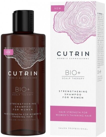 Шампунь-бустер для укрепления волос Cutrin BIO+ Active and Special Strenghtening Women, 250 мл